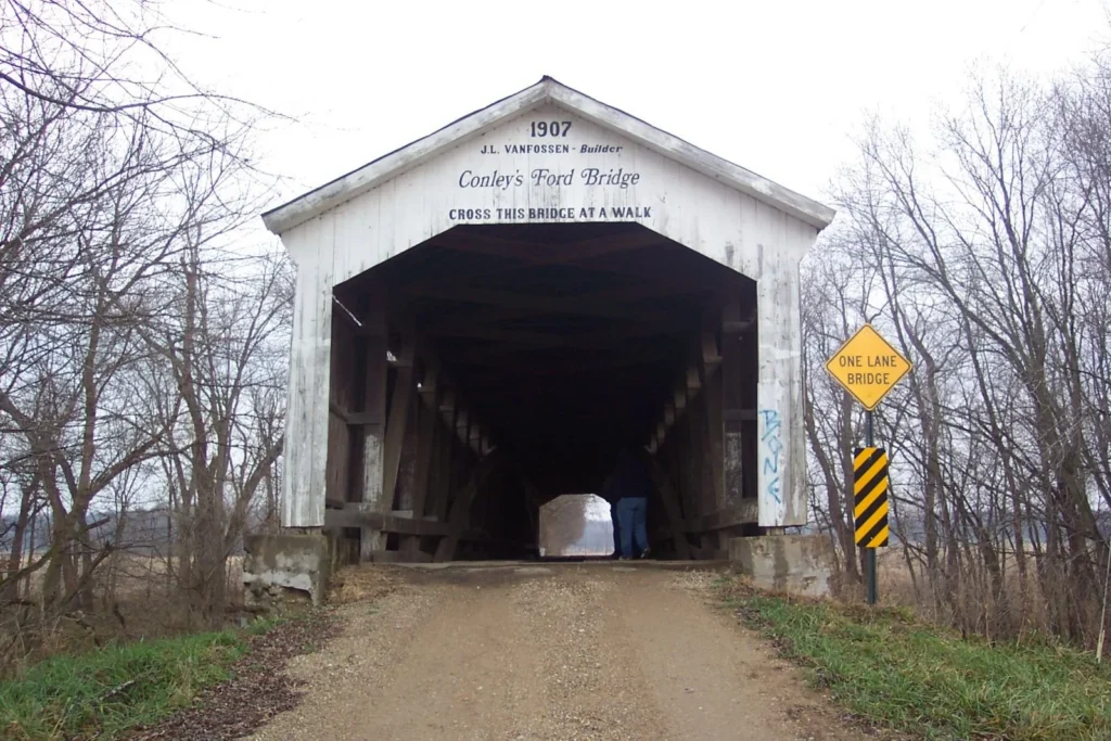 Conley’s Ford Covered Bridge (#7) – Parke County Covered Bridges